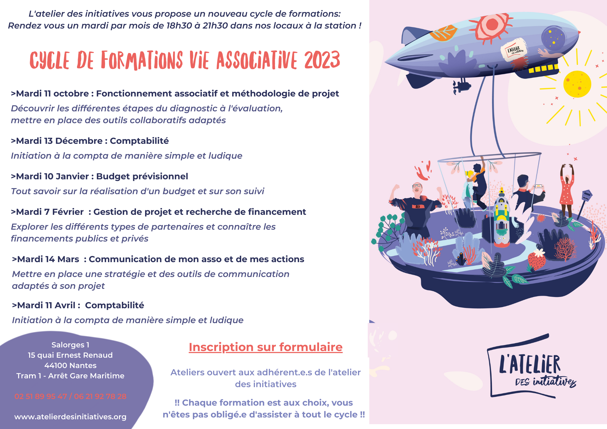FORMATION ADI : Établir un budget prévisionnel – Atelier des Initiatives